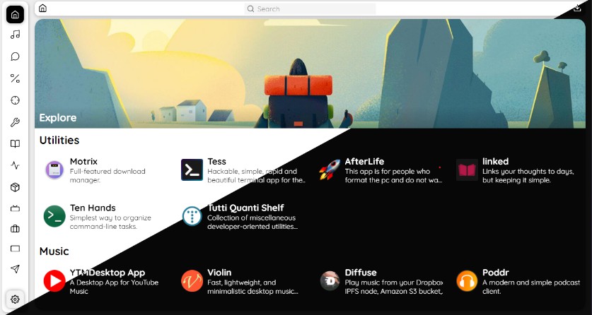 A Cross-Platform App Store for Electron Apps built with vue
