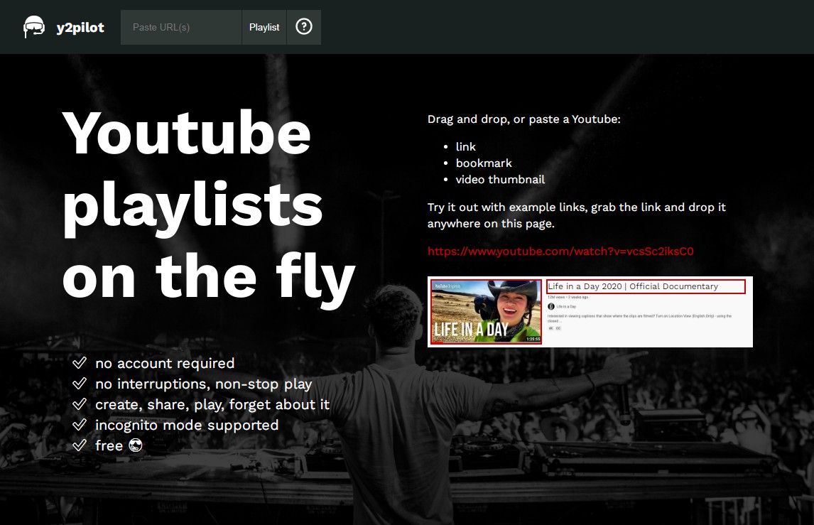 Smart YouTube playlist manager app with vue