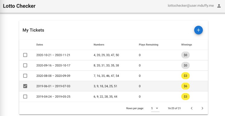 A useless tool for checking your Lotto numbers