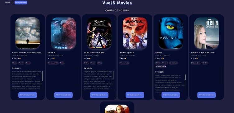 API to search for movies and put them in a favourites category thanks ...