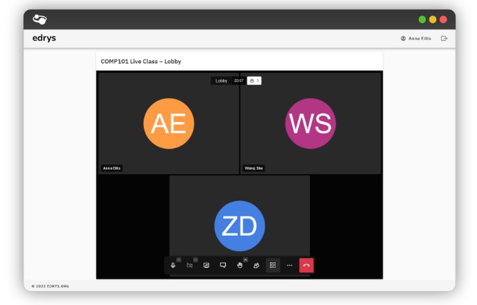 Edrys - An open and modular remote teaching platform (and the first live LMS)