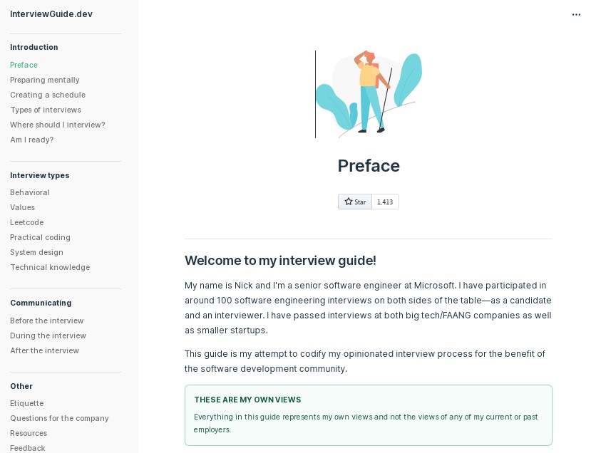 An opinionated, actionable guide for software engineering interviews