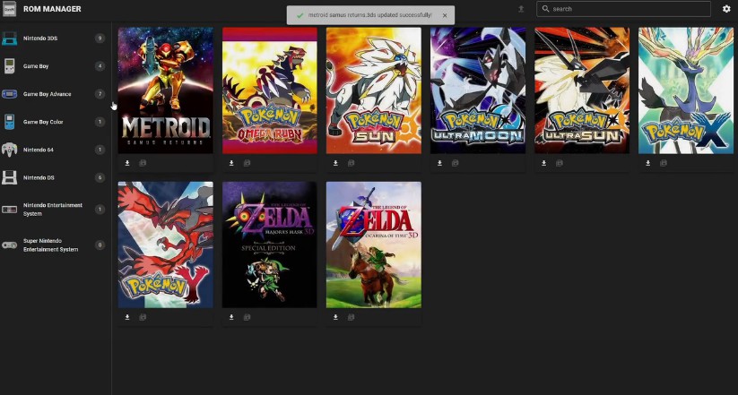 RomM - A web based retro roms manager integrated with IGDB